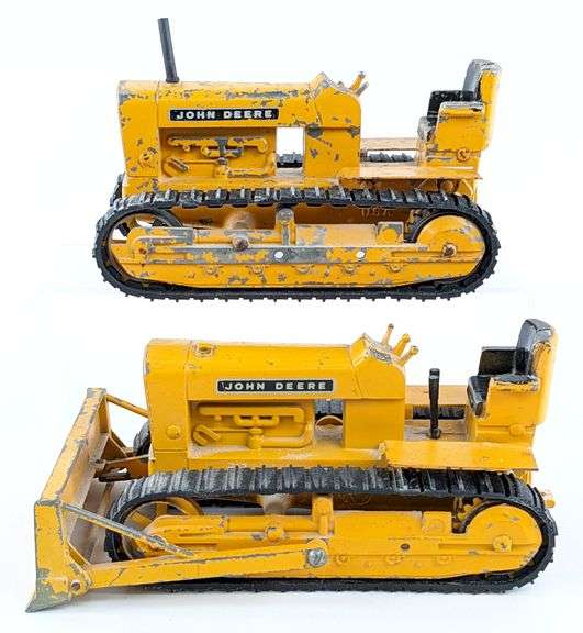 (2) 1/16 Ertl John Deere 1010 Crawlers - Kraft Auction Service, LLC