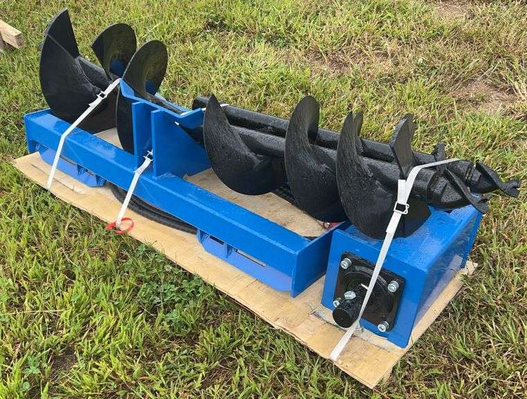 2025 FUTURE 8" Quick Attach Auger Drive & Bit - Kraft Auction Service, LLC