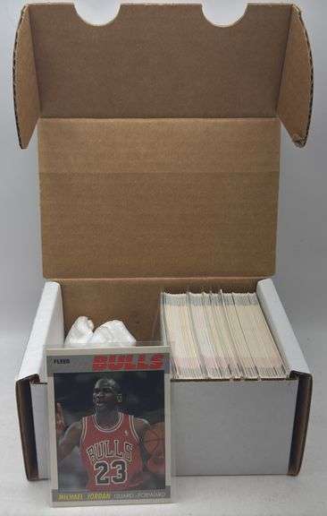 (KC) 1987-88 Fleer Basketball Complete Set Michael Jordan 2nd Year 132 ...