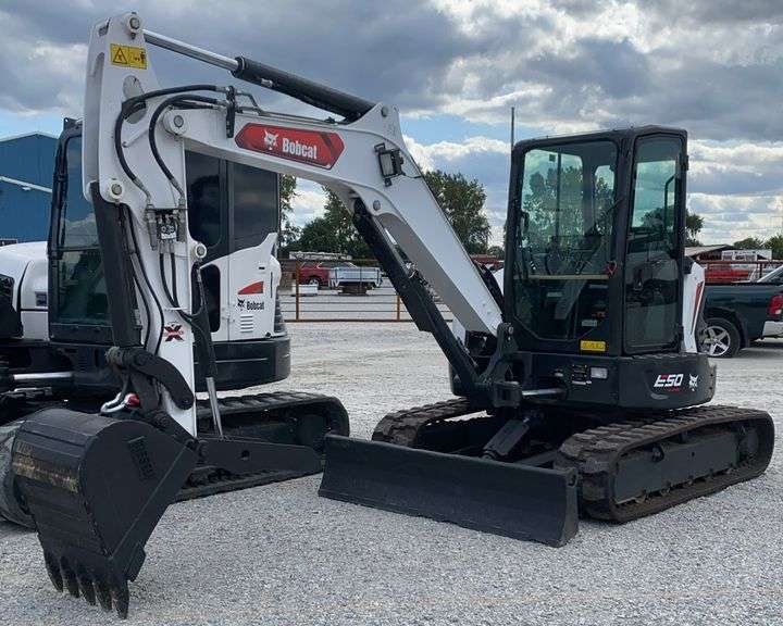 2020 Bobcat E50 R2-Series Mini Excavator - Kraft Auction Service, LLC