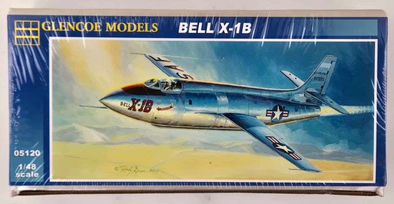 1/48 Glencoe Models Bell X-1B Rocket Powered Experimental Airplane ...