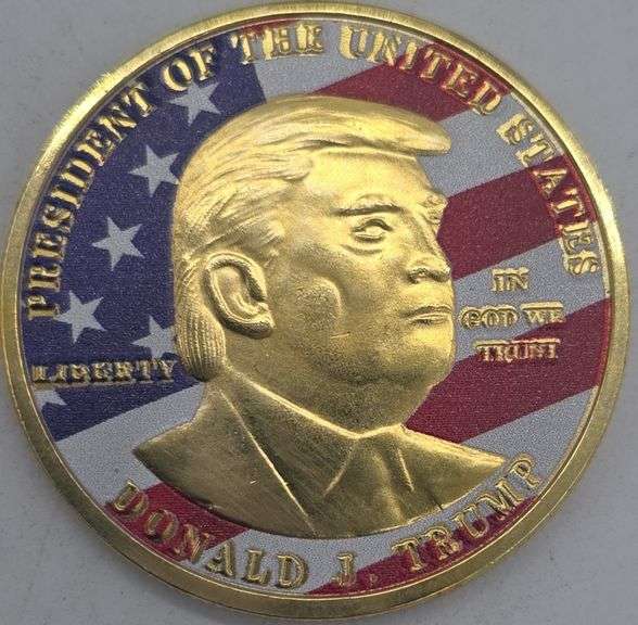 (KC) Donald Trump Liberty Coin President of the United States - Kraft ...