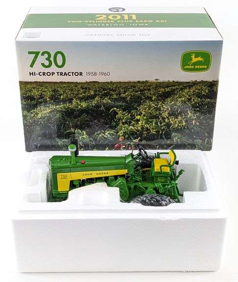 1/16 Ertl John Deere 730 Hi-Crop Tractor 2011 Two-Cylinder Club - Kraft ...