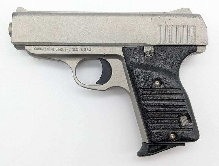 Cobra Ent. Model FS380 .380 ACP Semi Auto Pistol - Kraft Auction ...