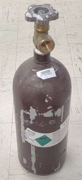 Full Compressed Gas N.O.S. Tank - Kraft Auction Service, LLC