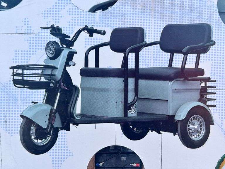 IR 3-Wheeled Electric Cart - Kraft Auction Service, LLC