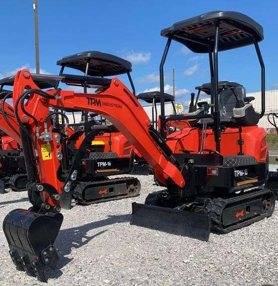 2025 TPM TPM-16 Mini Hydraulic Excavator - Kraft Auction Service, LLC