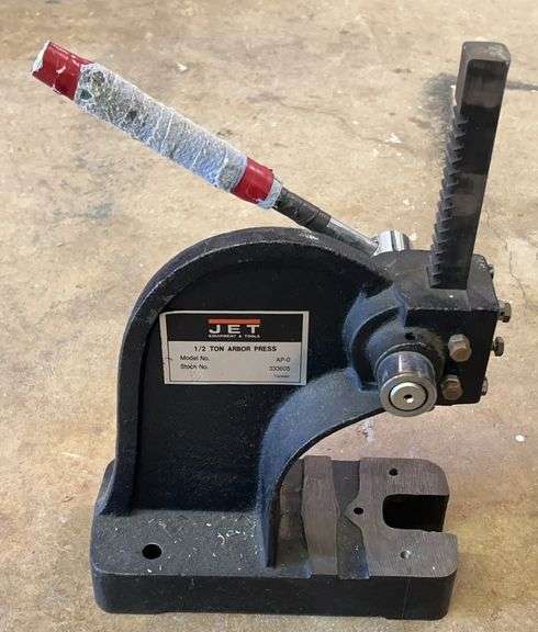 JET 1/2 Ton Arbor Press - Kraft Auction Service, LLC