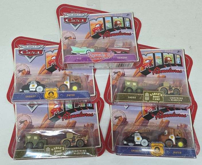 (E) Mattel The World of Cars Mini Adventures Die Cast Cars - Kraft ...