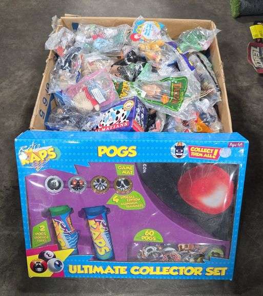 (IJ) McDonald's Toys and Retro Kaps Pogs Set and more - Kraft Auction ...