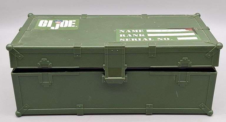 (JT) Vtg GI Joe Tacklebox - Kraft Auction Service, LLC