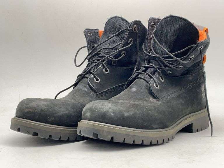 (IJ) Timberland Nature Needs Heroes ReBotl Black 6” Boots Size 9.5 ...