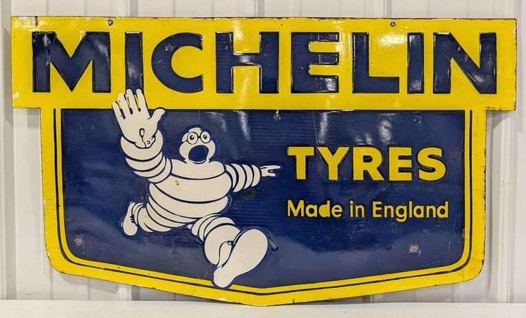 DSP Michelin Tyres Replica Sign - Kraft Auction Service, LLC