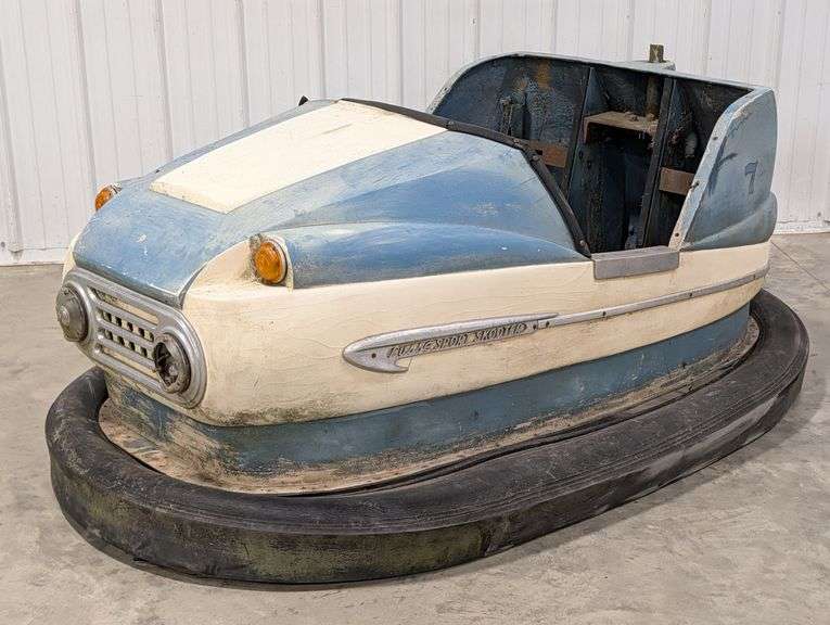 Vintage Lusse Brothers Sport Skooter Bumper Car - Kraft Auction Service ...