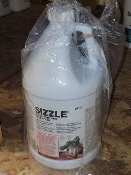 4 Jugs Of Sizzle Scale Remover Detartrant Hydrochloric Acid Solution ...