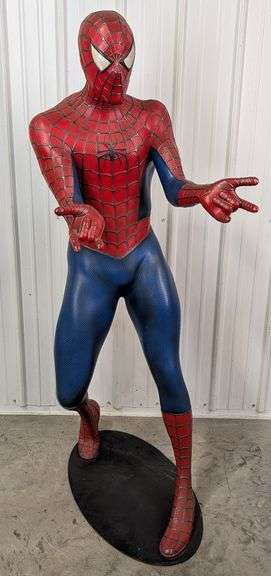 Rare 2002 Life-Size Blockbuster Marvel Spider-Man Promotional Display ...