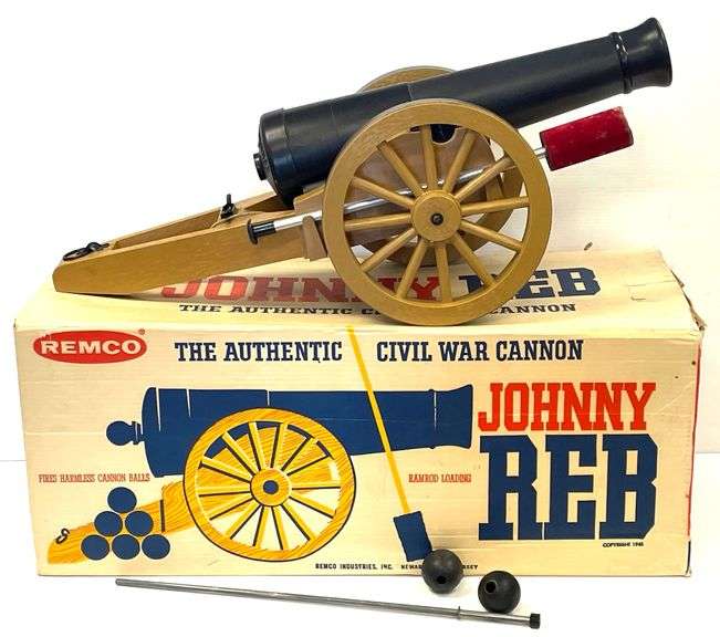 1961 Remco Johnny Reb Civil War Cannon - Kraft Auction Service, LLC