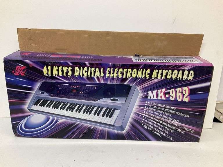 NEW MK-962 digital electronic keyboard with 61 keys - Key City Online ...
