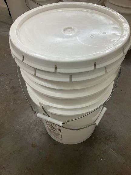 (Qty 2) 5 gallon clean pickle buckets with lids - Key City Online ...