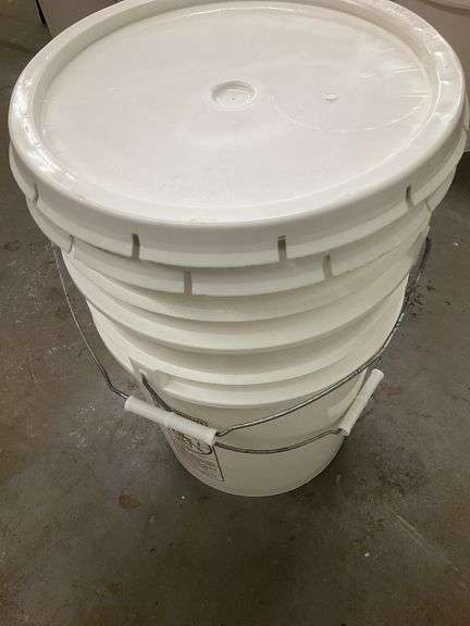 (Qty 2) 5 gallon clean pickle buckets with lids - Key City Online ...