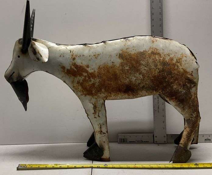 Metal goat - Key City Online Auctions Inc.