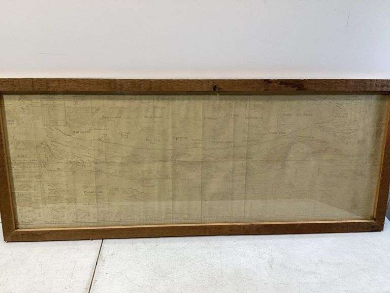 Missippi map around Gears Ferry(18 x 45 1/2) - Key City Online Auctions ...