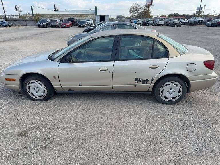 2000 SATURN SL2 VIN# 1G8ZK5272YZ132221, NO KEYS ABANDONED VEHICLE ...