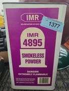 8 lbs IMR 4895 Smokeless Powder - Kramer Auction LLC