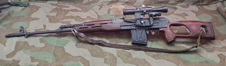 Romanian FPK Dragunov Sniper Rifle - Kramer Auction LLC