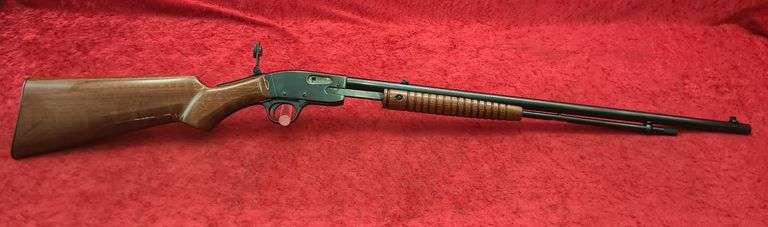Wards Westernfield Model 80 22 cal Pump Rifle - Kramer Auction LLC