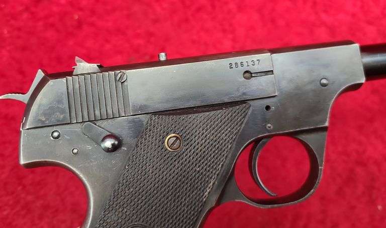 HI Standard Model HB 22 cal Pistol - Kramer Auction LLC