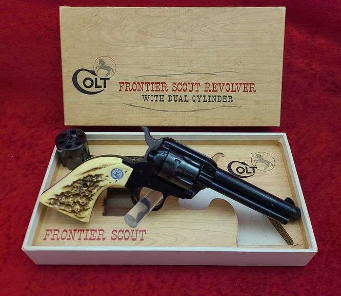 Colt Frontier Scout 22 Revolver - Kramer Auction LLC