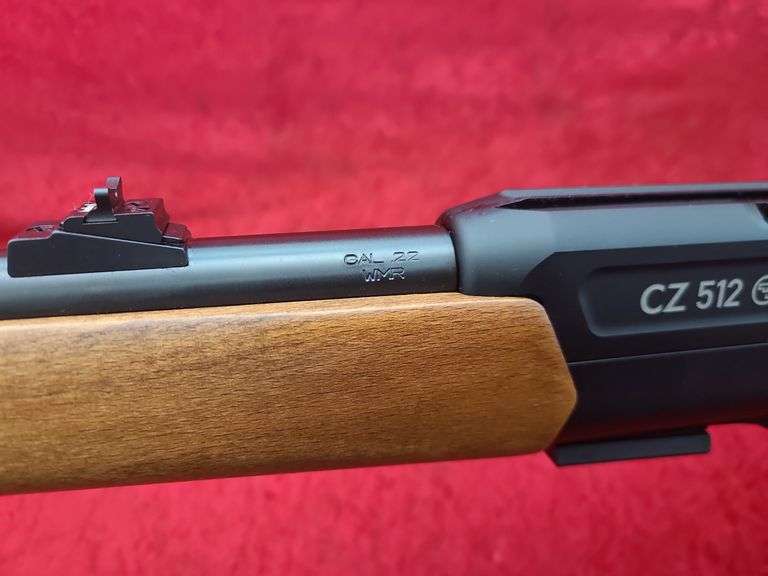 New CZ 512 22 Magnum Semi Auto Rifle - Kramer Auction LLC