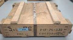 2,160 ct case of Surplus 5.45x39 Ammo - Kramer Auction LLC