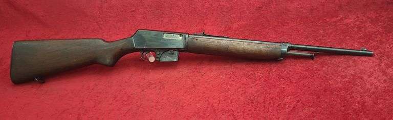 Winchester Model 07 351 cal. Rifle - Kramer Auction LLC