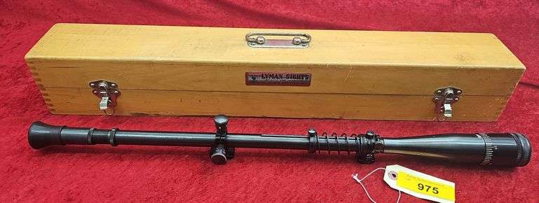 Lyman Super Target Spot 20x Rifle scope - Kramer Auction LLC