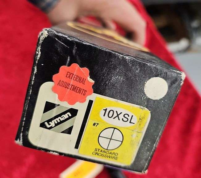 Lyman 10x SL Rifle scope w/box - Kramer Auction LLC