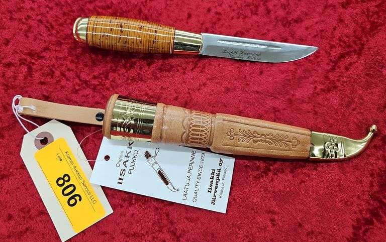 Original Finnish IISAKKI Knife - Kramer Auction LLC