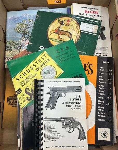 lot of vintage Gun Catalogs - Kramer Auction LLC