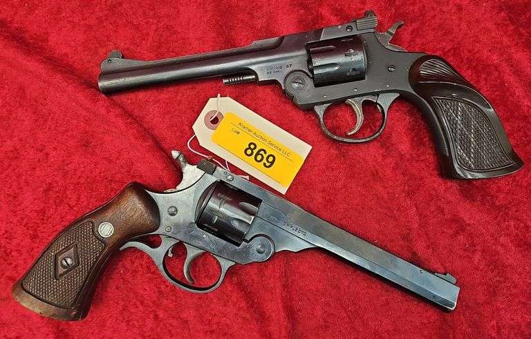 Pair of 22 cal. Revolvers - Kramer Auction LLC
