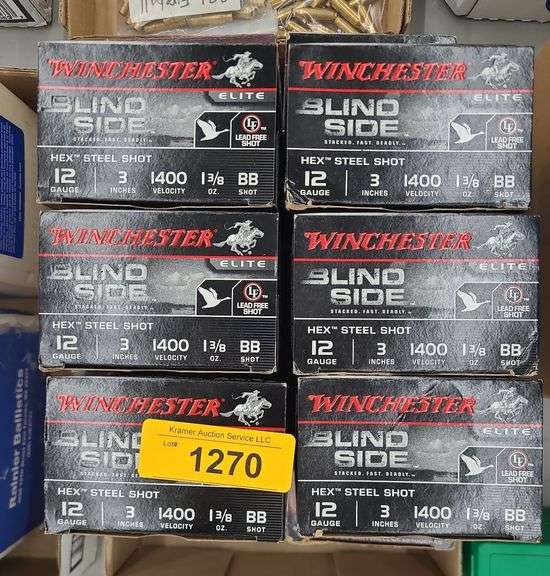 350 ct of assorted 12 ga Steel Shot - Kramer Auction LLC