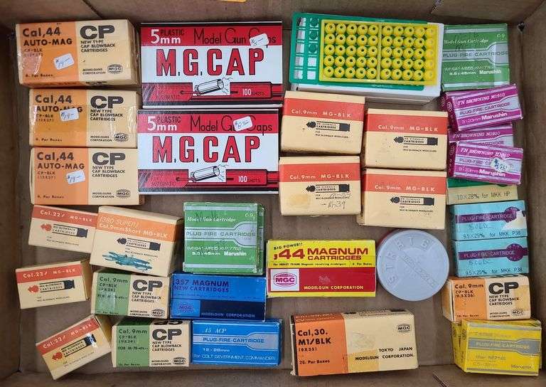 lot of vintage MGC & other Cap Gun Blanks - Kramer Auction LLC