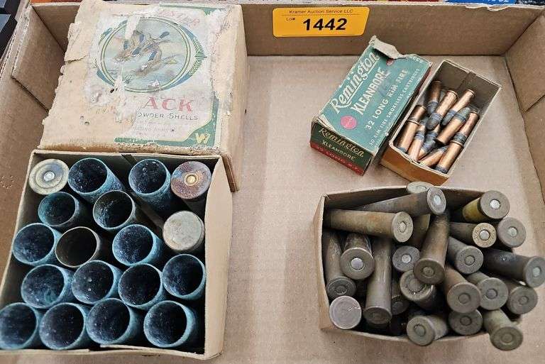 lot of vintage Ammo: 32 Long Rimfire, Old Winchester rds - Kramer ...