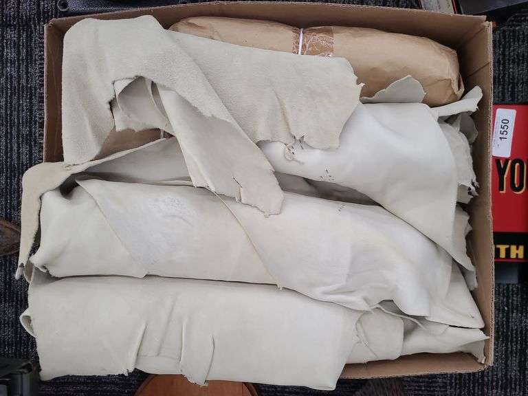 8 Tanned Deer Hides - Kramer Auction LLC