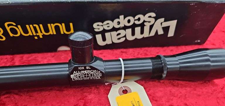 Lyman 10x SL Rifle scope w/box - Kramer Auction LLC