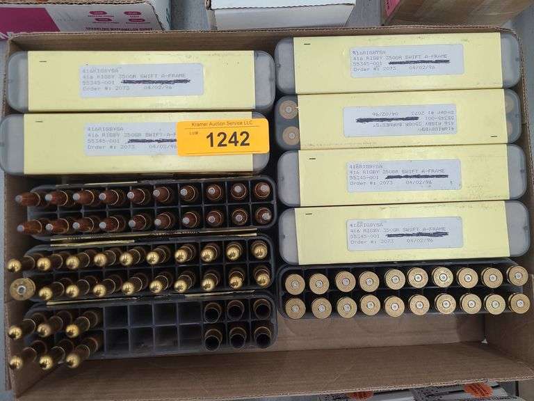 460 Rigby Ammo & Reloading Lot - Kramer Auction LLC