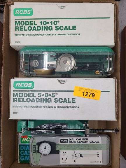 RCBS Reloading Scales - Kramer Auction LLC
