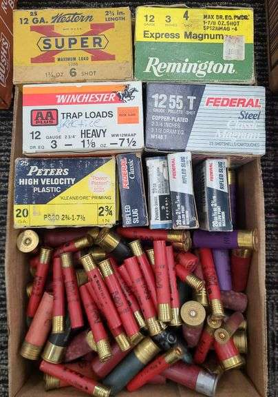 large lot of mixed Shotgun Shells - Kramer Auction LLC