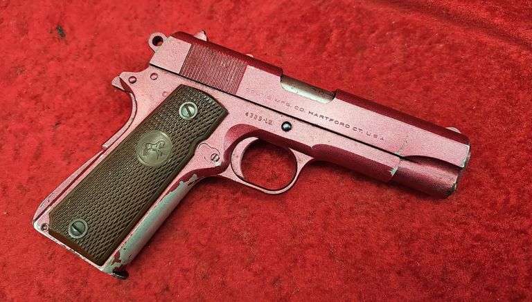 Colt Light Weight Commander 38 Super Pistol - Kramer Auction LLC