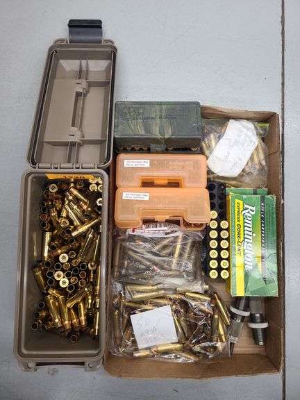 large lot 350 REM Magnum Reloading - Kramer Auction LLC